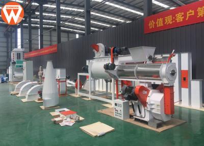 Cina Il piccolo pollame del bestiame appallottola la pianta dell'alimentazione con il sistema di controllo elettronico 1-2.5T/H in vendita