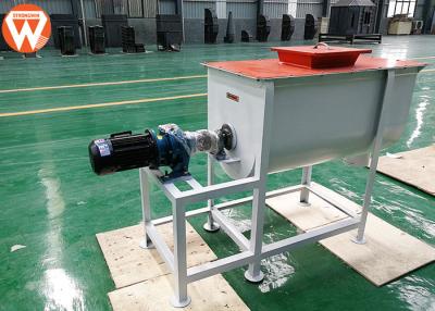 Cina Acciaio al carbonio mescolantesi del ≤ 7% del cv di uniformità dell'alimentazione del pollame della macchina acquatica del miscelatore 150 Kg/P in vendita