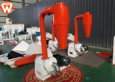 Cina velocità di rotazione del mandrino 1650×820×1200mm della sminuzzatrice 3200r/Min dell'alimentazione animale del mulino a martelli 11KW in vendita