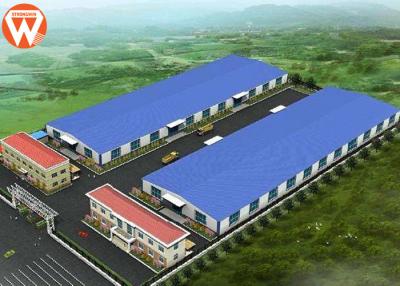 Cina Magazzino d'acciaio prefabbricato d'acciaio leggero dell'attrezzatura ausiliaria per la pianta dell'alimentazione animale in vendita