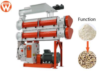 China Máquina de processamento da alimentação animal da máquina da pelota do moinho de alimentação da fazenda de criação/10T/H 110Kw à venda