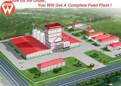 China 30TPH Animal Feed Production Line for sale