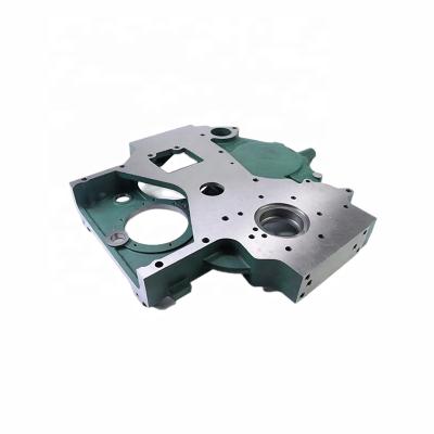 China Hot Sale Sinotruk HOWO 371 Dump Truck Original Spare Parts Double Cylinder Air Compressor Timing Gear Chamber 61557010008A for sale