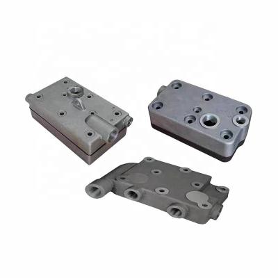China HOWO SINOTRUK Heavy Duty Truck's Double Cylinder Head Air Compressor Pump Cover Model VG1093130001 VG1560130080-6 Engine Parts for sale