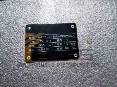 중국 A4FO125_30R-PPB25N00 축적 피스톤 변동 펌프 A4FO 시리즈 A4FO16 A4FO22 A4FO28 A4FO40 A4FO71 수압 피스톤 펌프 판매용