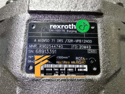 China Pampilla de pistón hidráulico Rexroth A10VSO A A10VSO71DFR1-31R-PPA12N00 A10VSO45 A10VSO71 A10VSO100 A10VSO140 en venta