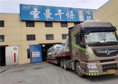 China Vibratory Fluid Bed Drying Machine 420kg / H Large ZLG Compound Fertilizer for sale