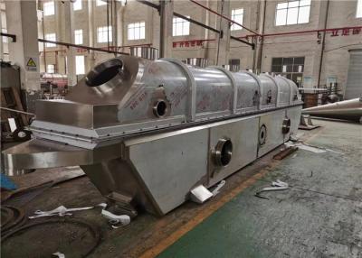 China Vibration Fluidized Bed Dryer Dehydrator Continuous 420kg / H for sale