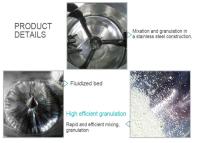 China FLG Fluid Bed Granulator Machine 700-1500mm Container with 2.5-120kg Batch Capacity for Pharmaceutical Processing for sale