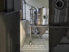 15L藻は遠心噴霧器の噴霧乾燥機械最高速度を粉にする
