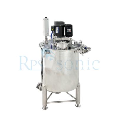 China 100L mixing tank Ultrasonic Vitamin C and herbal extraction machine for sale