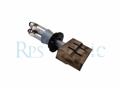 Cina Doppio sistema 20khz della saldatura a ultrasuoni del vibratore del trasduttore per il taglio non tessuto in vendita