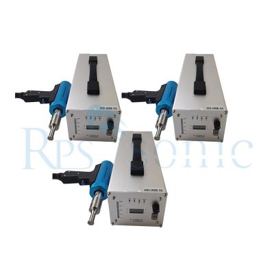 China Handheld Titanium Horn Ultrasonic Spot Welding Machine 35Khz For Nonwoven for sale