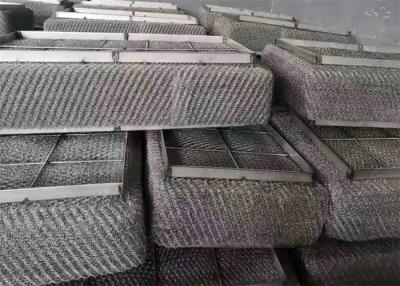 Cina Cavo Mesh Mist Eliminator 120kg/Cbm della colonna d'assorbimento SS304 SS316L in vendita
