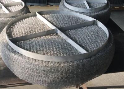 Cina Resistenza di sale acida della pianta di densità 182kg/M3 Mesh Pad Demister In Sulfuric in vendita