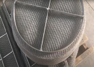 Cina 304 desalificazione dell'acqua di mare di acciaio inossidabile Mesh Pad Demister Thickness 150mm in vendita
