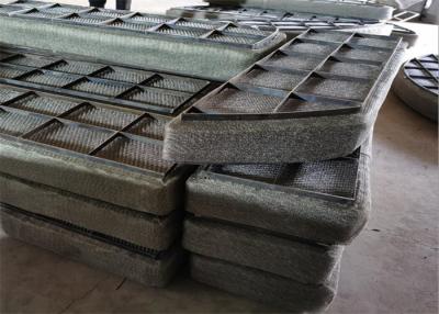 中国 石油化学産業のための500mmひだを付けられた金網のデミスターのパッド 販売のため