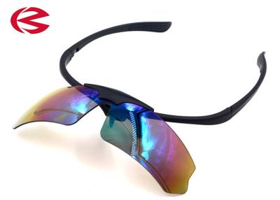 China Interchangeable Riding Sunglasses Polarized Cycling Driving Glasses for sale