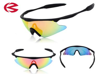 China REVO Coating Polarised Cycling Sunglasses , Prescription Wrap Around Sunglasses for sale