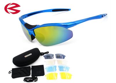China Men Women Stylish Interchangeable Lens Sunglasses UV400 Protection 5 Lens for sale