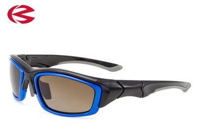 China Ladies Polarized Cycling / Running / Fishing Sports Sunglasses For Small Faces Grey for sale