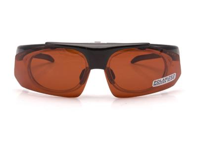 China Casual UV400 Protection Outdoor Sports Sunglasses Anti Glare Flip Up Style With Myopia Frame for sale