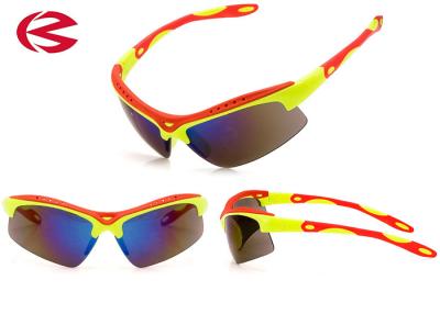 China Ladies Cycling Yellow Lens Bike Riding Glasses Anti Ultraviolet Fashion Two Color for sale