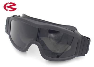 China Anti Fog Scratch Resistant Safety Glasses For Military Tactical / Motorcycle Riding for sale