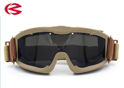 China Dust Protection Military Tactical Goggles , Anti Fog Protective Eyewear for sale