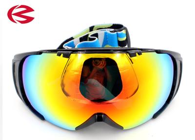 China Double Revo Lens Multi Colored Ski And Snowboard Goggles Customized Logo for sale