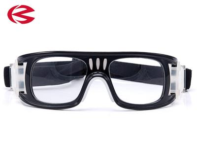 China Custom PC Lens Prescription Sports Glasses For Men / Kids Basketball Shock Resistant for sale