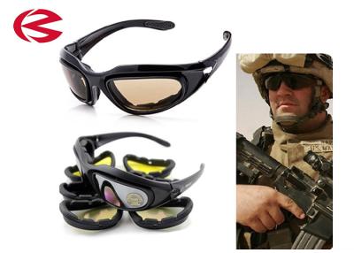 China Dust Proof Safety Military Tactical Ballistic Goggles UV400 Protection for sale