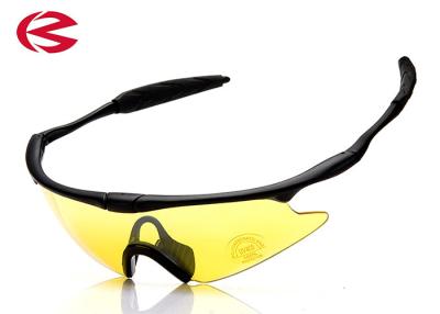 China Outdoor Uv Protection Sunglasses , Yellow Polarized Sunglasses For Adult for sale