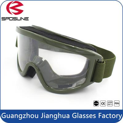 China Airsoft TPU Frame PC Lenses Military Tactical Glasses / Ballistic Goggles for sale