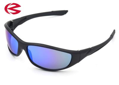 China Interchangeable Lenses Wraparound Outdoor Sports Sunglasses With Your Logo for sale