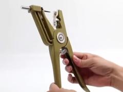 Aluminum Alloy Livestock ID Tags Plier Fixing Animal Tags Hydraulic Plier
