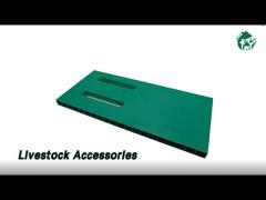 Fattening House Livestock Accessories Panels PP Hollow For Pig Cages