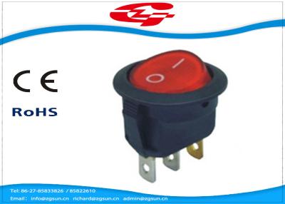 China 10000 Cycles Endurance ON OFF Electrical Rocker Switches For Electrical appliance for sale