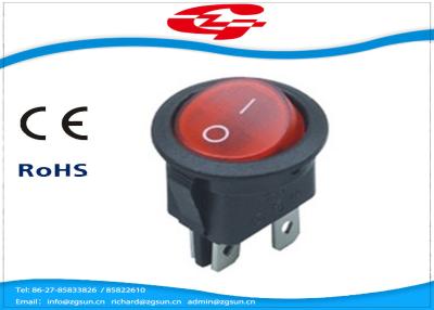 China ON OFF 4 Terminals Electrical Rocker Switches 6A 250V AC for sale