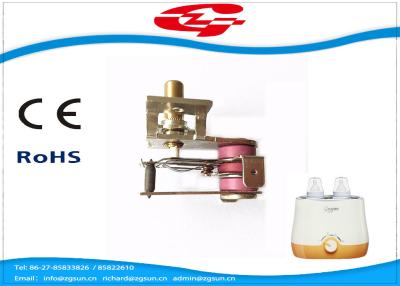 China Resettable Adjustable Bimetal Thermostat Switch , snap thermostat  thermal controller TYP96-A for sale