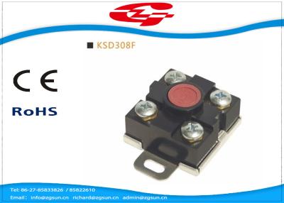 China KSD308F Manual reset thermostat snap action  temperature switch used in water heater for sale