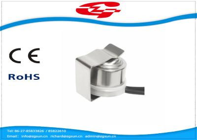 China Kitchen Kettle Bimetallic Switching Thermostats , Bimetal Disc Thermostat for sale