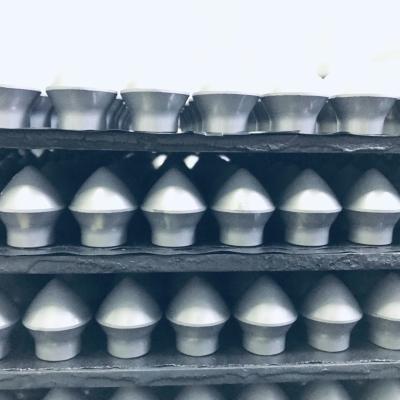 Cina L'alta durezza ha cementato il bottone del carburo di tungsteno su misura per il traforo carboniero in vendita