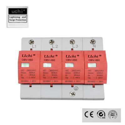 Cina Dispositivo di protezione doppio dell'impulso del chip UL94_V0 60kA SPD in vendita