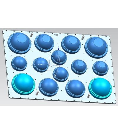 Cina Stampo di schiuma in alluminio EPS CNC personalizzato Stampo di scatola di pesce in polistirolo EPS espandibile in vendita