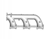 China Exhaust Pipe Lost Foam Casting Mould Aluminum Die Casting Mold Custom Sizes for sale