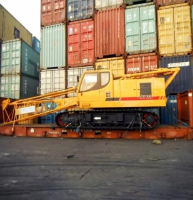 Cina XGC55T 55 tonnellate Telescopic Boom Crawler Crane Usata 155kw in vendita