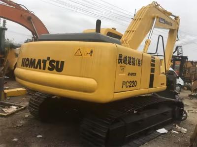 Cina PC220-6 Escavatore di seconda mano Usato Komatsu Escavatore originale Alta efficienza operativa in vendita