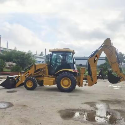 Cina 420F2 Caterpillar Used Backhoe Loader Old Backhoe Loader 60KW in vendita