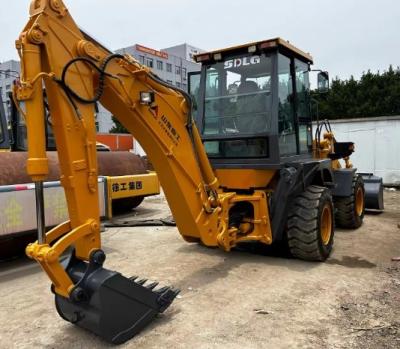 Cina Caricatori di retroescalatori a ruote 7 tonnellate Lingong B680 Alta efficienza in vendita